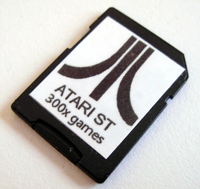 ATARI ST / STE / TT bootable SD CARD - 300x games for SATAN DISK Ready ...