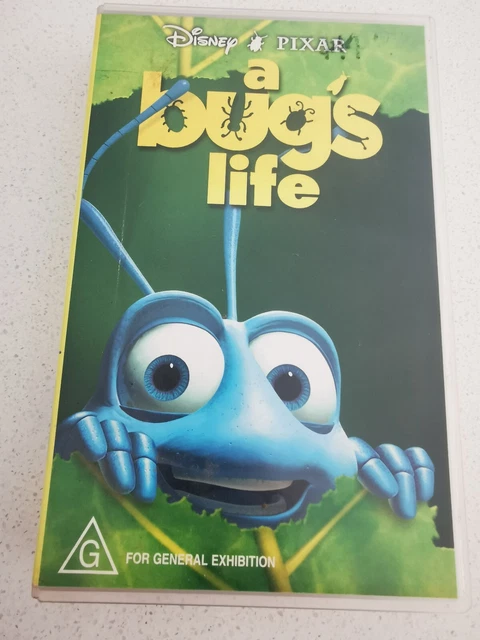 DISNEY PIXAR A Bugs Life Retro VHS Video Cassette Collectable Rare EUR ...