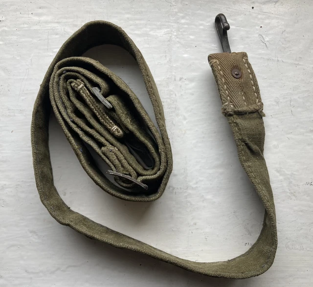 WW2 GERMAN ARMY DAK Tropical Afrika Korps Bread bag Strap Original £49. ...
