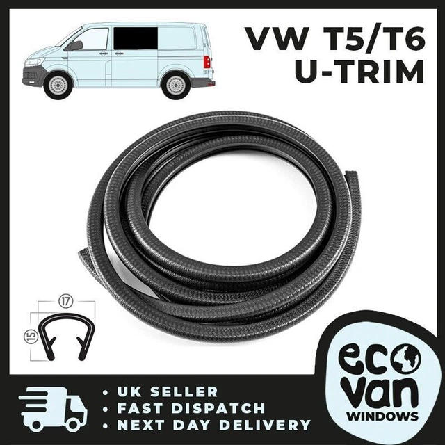 VW T5 T6 Internal U Trim Campervan Window Rubber Knock On Trim - Sold ...