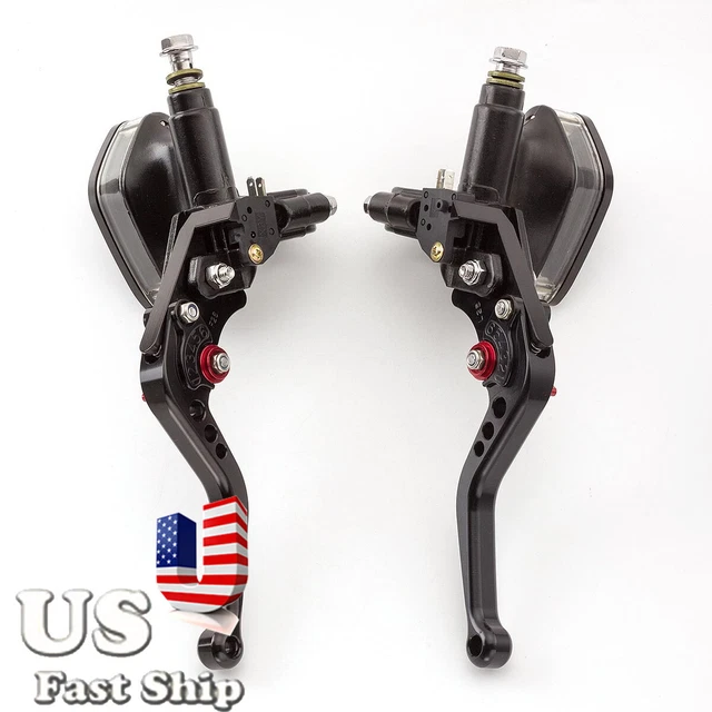 USA BRAKE CLUTCH Master Cylinder Lever Hydraulic Reservoir For Yamaha ...