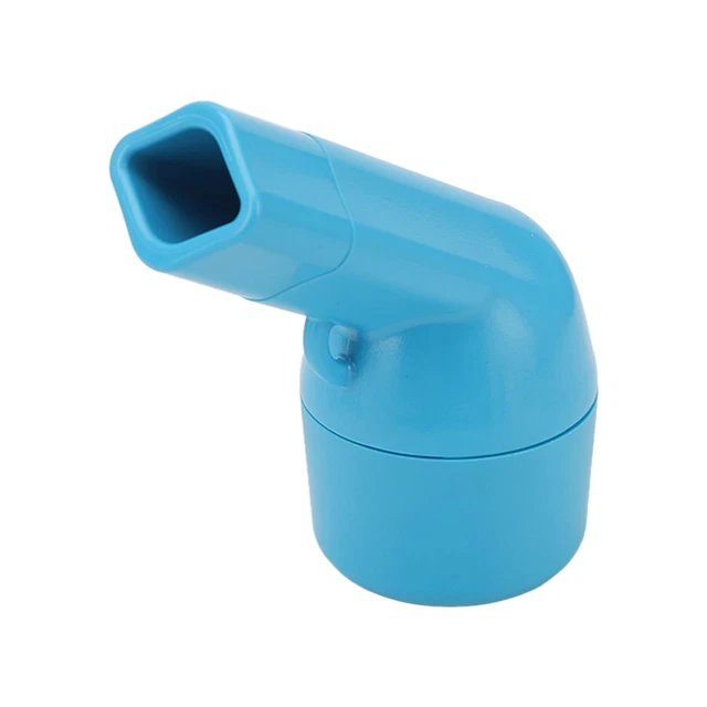 (BLUE)BREATHING EXERCISE DEVICE Expiratory Breathing Exerciser Mucus ...