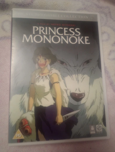 PRINCESS MONONOKE (1997) UK DVD - VGC - Studio Ghibli Collection ...