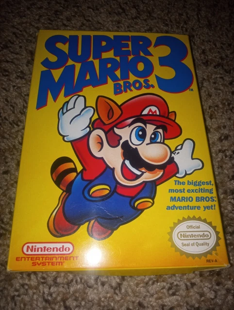 NES SUPER MARIO Bros 3 Still In The Box, $68.00 - PicClick
