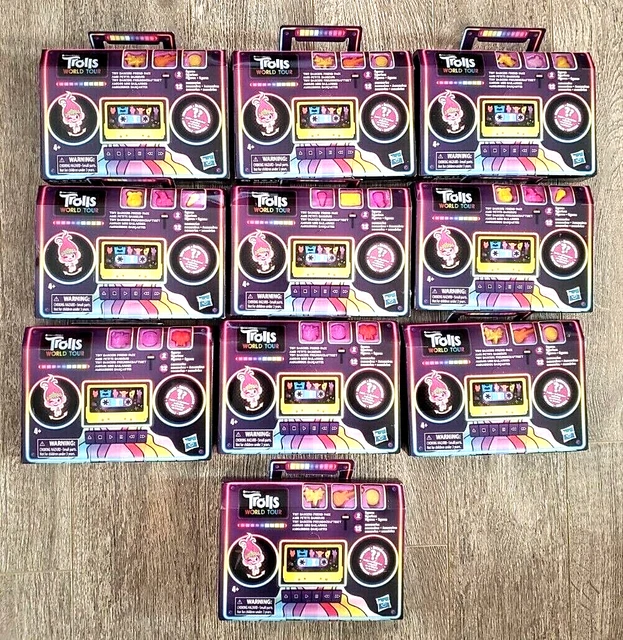 TROLLS MOVIE WORLD Tour Tiny Dancers Friend Pack 2 Figures Lot of 10 DreamWorks $24.99 - PicClick CA