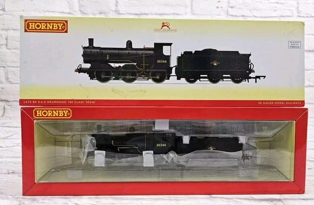 HORNBY LOCOMOTIVE R3420 OO Gauge Late BR Drummond 700 Class ‘30346’ £89 ...