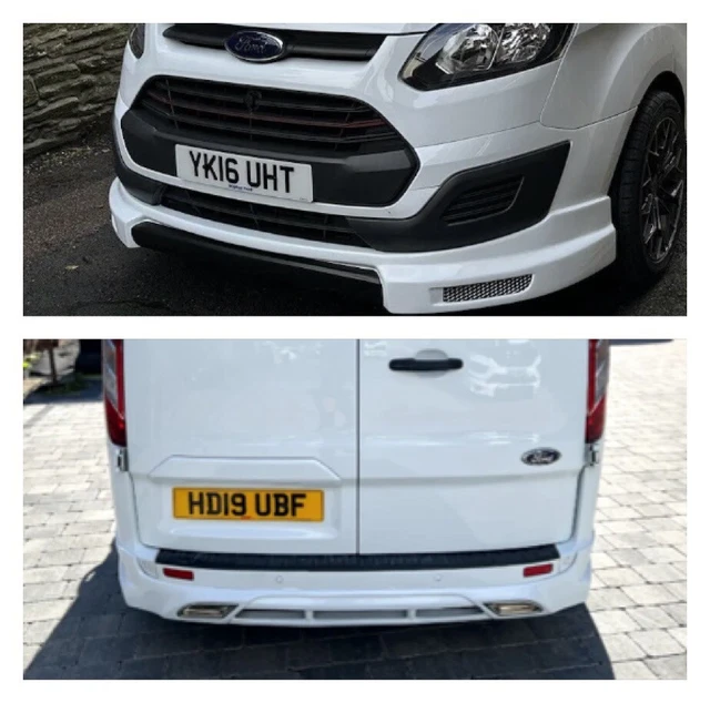 FORD TRANSIT CUSTOM 2013-2018 V4 Full Body Kit SWB £400.00 - PicClick UK