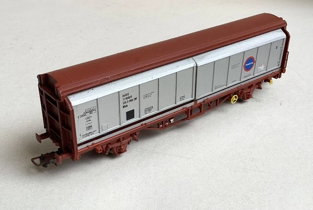ROCO, HO GAUGE 76786 - RENFE “Transfesa” SLIDING WALL WAGON Type Hbillins £11.99 - PicClick UK