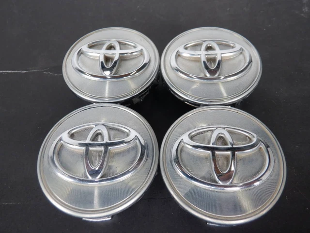 TOYOTA GENUINE ALUMINUM Wheel Center Cap 4 Pieces Plated A 5 Next ...