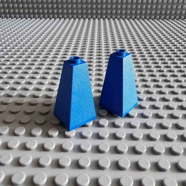 LEGO TILT STONE Roof Check Slope 75 Blue 2x2x3 Blue Brick 3685 A023 £1. ...
