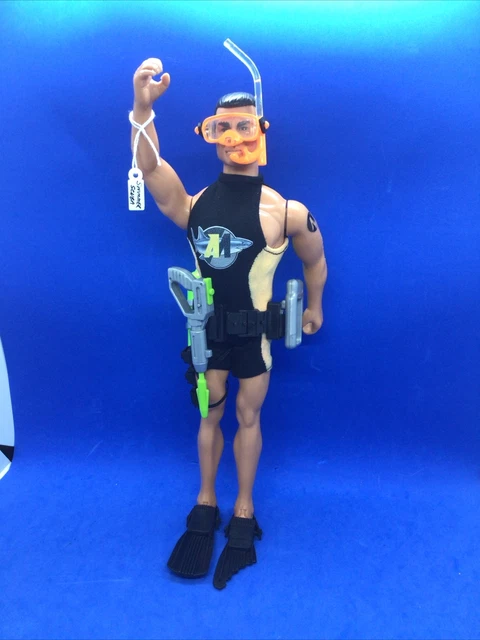 ACTION MAN HASBRO 1995 Swimmer Scuba figure with accessories EUR 18,18 ...