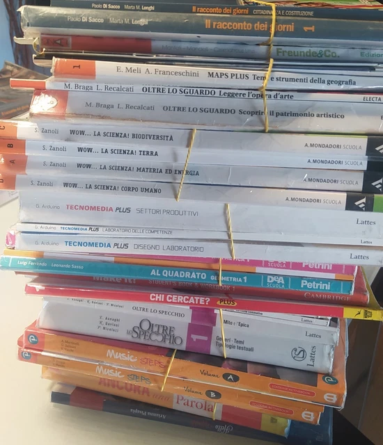 LIBRI SCOLASTICI USATI, prima media, vendibili in blocco o ...