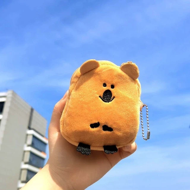 CARTOON ANIMAL SMALL Capybara Handbag Koala Capybara Purse Bag Students ...