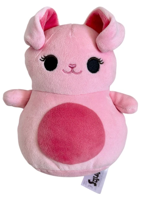 ALDI SQUISHEES PINK Bunny Soft Toy Rabbit Plush 6" Kawaii Cute Easter ...
