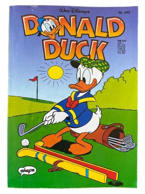 DONALD DUCK NR. 443 Carl Barks Comic Golf Abenteuer Deutsch TB EUR 51 ...