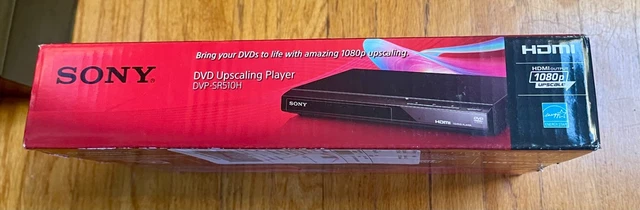 SONY DVP-SR510H UPSCALING HDMI 1080p Full HD DVD Player with Remote ...
