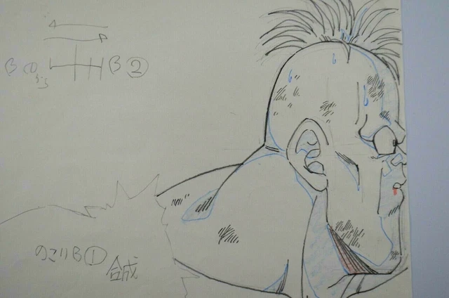 ORIGINAL RECOOME DRAGON Ball Z Cel DBZ Frieza Anime Production Cel ...