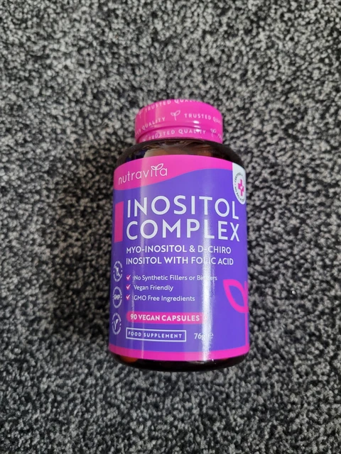 MYO-INOSITOL & D-CHIRO Inositol with Folic Acid - Prenatal For Women ...