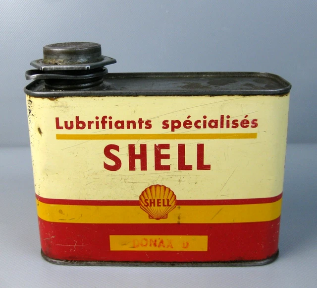 ALTE ÖLDOSE SHELL Lubrifiants spécialisés Blechdose Oldtimer EUR 69,99 ...