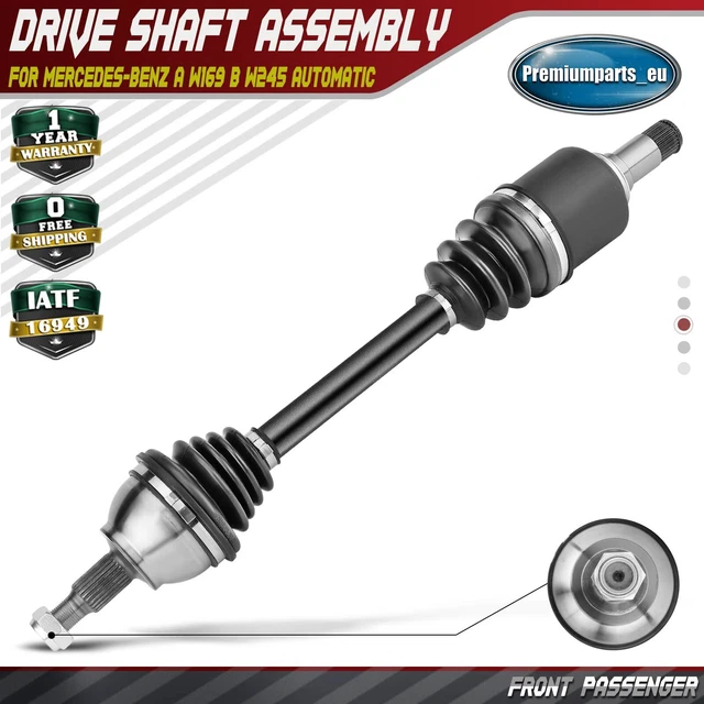 DRIVE SHAFT FRONT Left for Mercedes-Benz A-Class W169 B-Class W245 ...