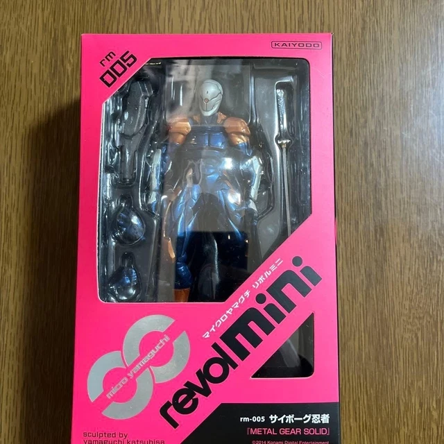 REVOLTECH YAMAGUCHI REVOL Mini Cyborg Ninja Figura Metal Gear Solid ...