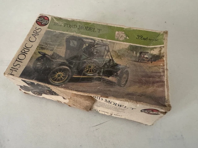 MODEL KIT AIRFIX 1912 Ford Model T Scale 1/32 Unmade In Very Old Box £ ...