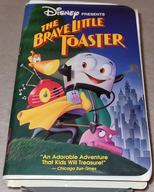 RARE DISNEY'S THE Brave Little Toaster [ VHS Rare 1988 Clamshell Case ...