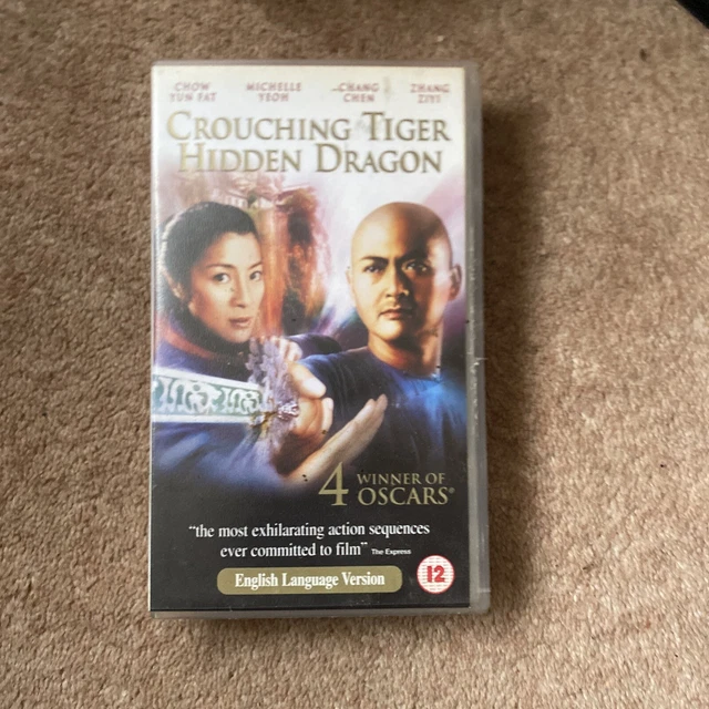 CROUCHING TIGER HIDDEN Dragon - VHS Video Tape, 2001 - English Language ...
