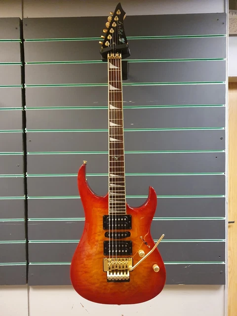 RAVEN WEST GUITARS S-Style Quilted Cherry Sunburst Electric Guitar £400 ...