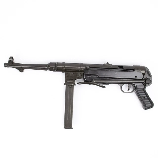 WWII GERMAN MP40 Non-Firing Replica Machine Gun Prop With Folding Stock ...