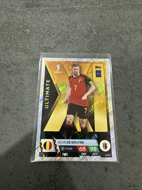 UEFA EURO 2024 - Kevin de Bruyne Ultimate Foil Card UXI7 Mint $7.00 ...