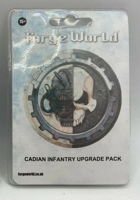 WARHAMMER 40K FORGEWORLD Imperial Guard Cadian Infantry Upgrade Pack ...