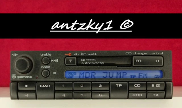 VW GAMMA 4 Autoradio Golf Passat T4 Polo Lupo Sharan GTI 16V Cabrio CD ...