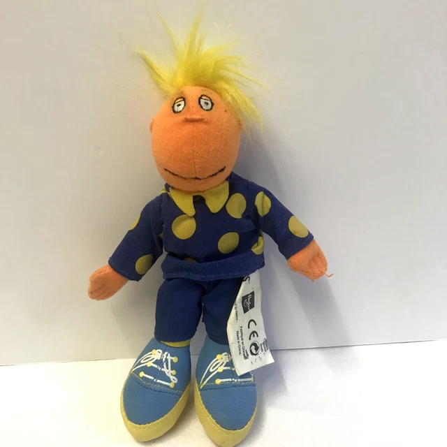 1999 VINTAGE BBC CBeebies Tweenies "Jake" Plush Soft Toy Hasbro 8" Inch ...