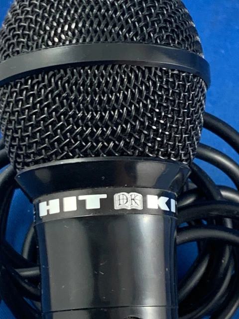HIT KIT UDM-606 uni-directional moving coil mic. 10' cord approx. 600 ...