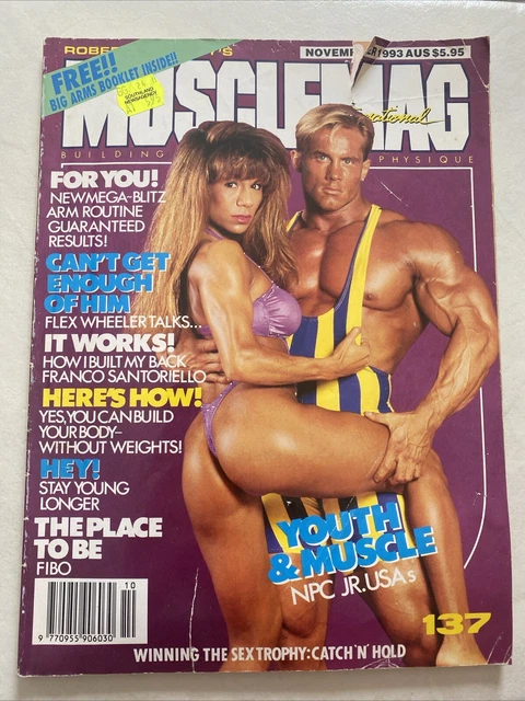 MUSCLEMAG BODYBUILDING MUSCLE Magazine November 1993 $25.00 - PicClick AU