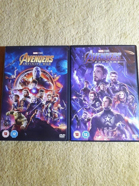 AVENGERS INFINITY WAR & Avengers Endgame DVD Bundle £2.28 - PicClick UK