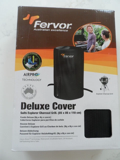 FERVOR DELUXE BBQ Cover Suits Explorer Charcoal Grill Brand New £10.99 ...