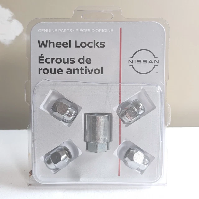 NISSAN WHEEL LOCKS Genuine McGard 046155 Wheel Lock and Lug Nuts ...
