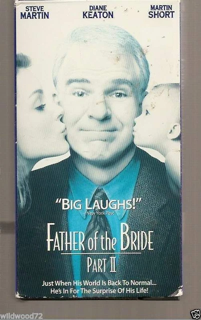 FATHER OF THE Bride Part II (1996, VHS) £4.02 - PicClick UK