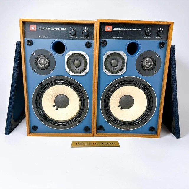 JBL 4312M COMPACT 3-Way Speakers Blue Line Pair Harman Audio Set /FAST ...