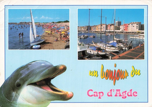 34 LE CAP D Agde Au Bord De La Mediterranee EUR 3,25 - PicClick FR