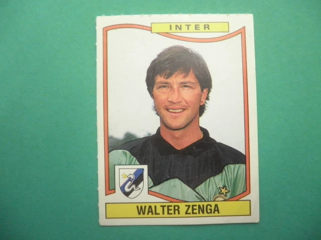 FIGURINA CALCIATORI PANINI 1990-91 NEW n. 135 Walter Zenga INTER /i9 ...