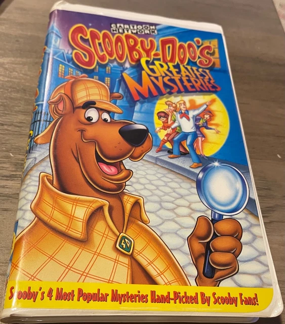 Cartoon Network Scooby Doos Greatest Mysteries Clamshell Vhs Video