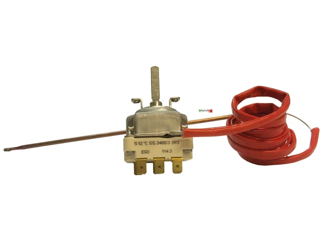 THERMOSTAT PIZZA OVEN 3-Pin to 500°C Rule - Thermostat EGO 55.34083.803 ...