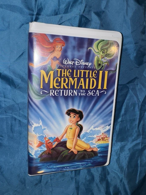 THE LITTLE MERMAID II Return to the Sea, VHS 2000, Walt Disney ...