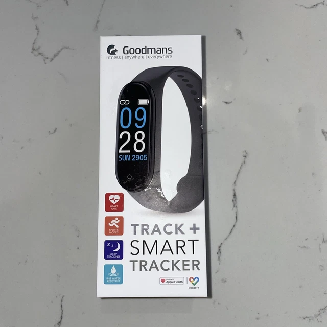 GOODMANS TRACK+ SMART Tracker Watch Compatible IOS Apple Health Android ...