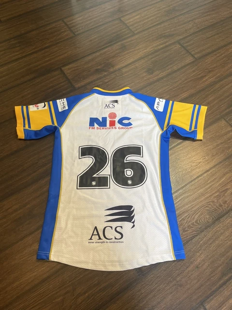 LEEDS RHINOS 2024 Match Worn Home Kit - Corey Johnson £33.00 - PicClick UK