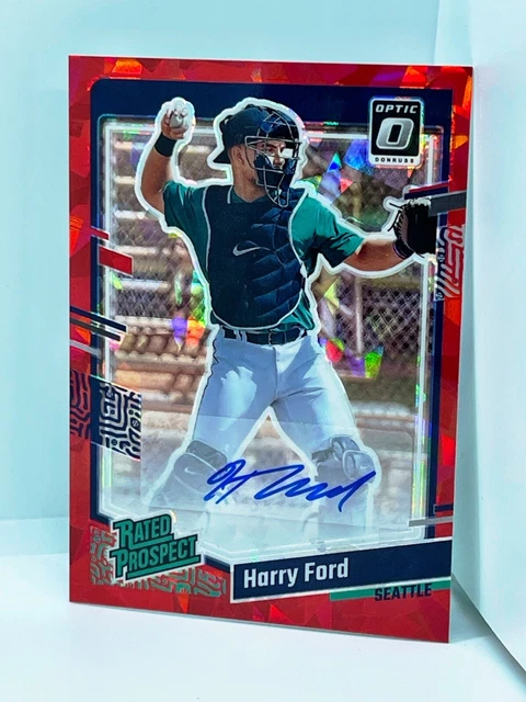 2023 DONRUSS OPTIC - Harry Ford Auto /23 - Glace craquée rouge ...