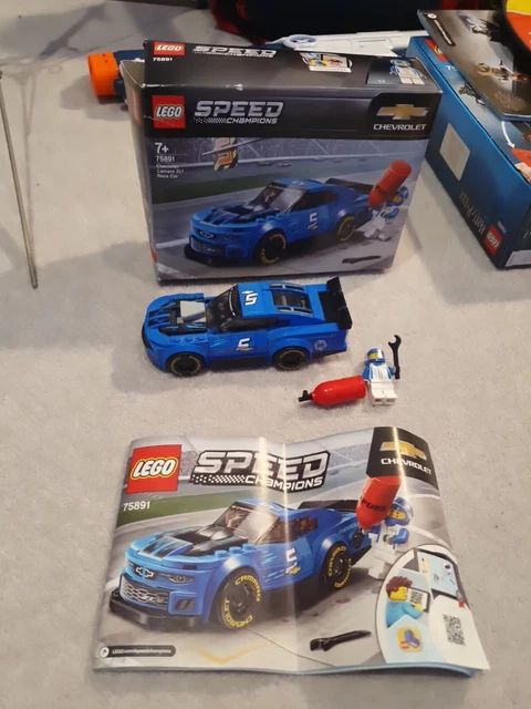 LEGO SPEED CHAMPIONS Chevrolet Camaro ZL1 Race Car 75891 with box ...